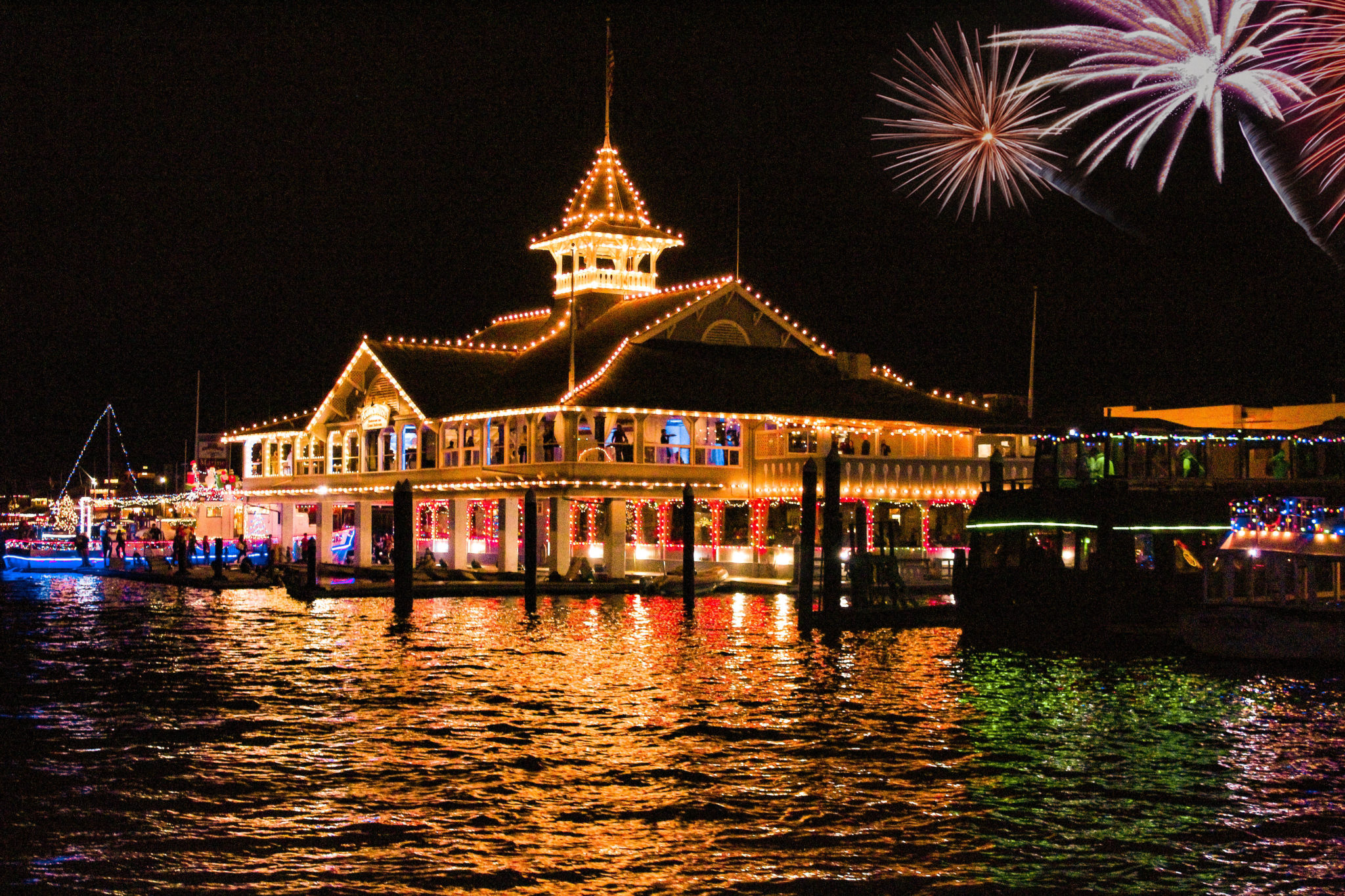 The Enchanting Newport Beach Christmas Boat Parade | Brent Nelms