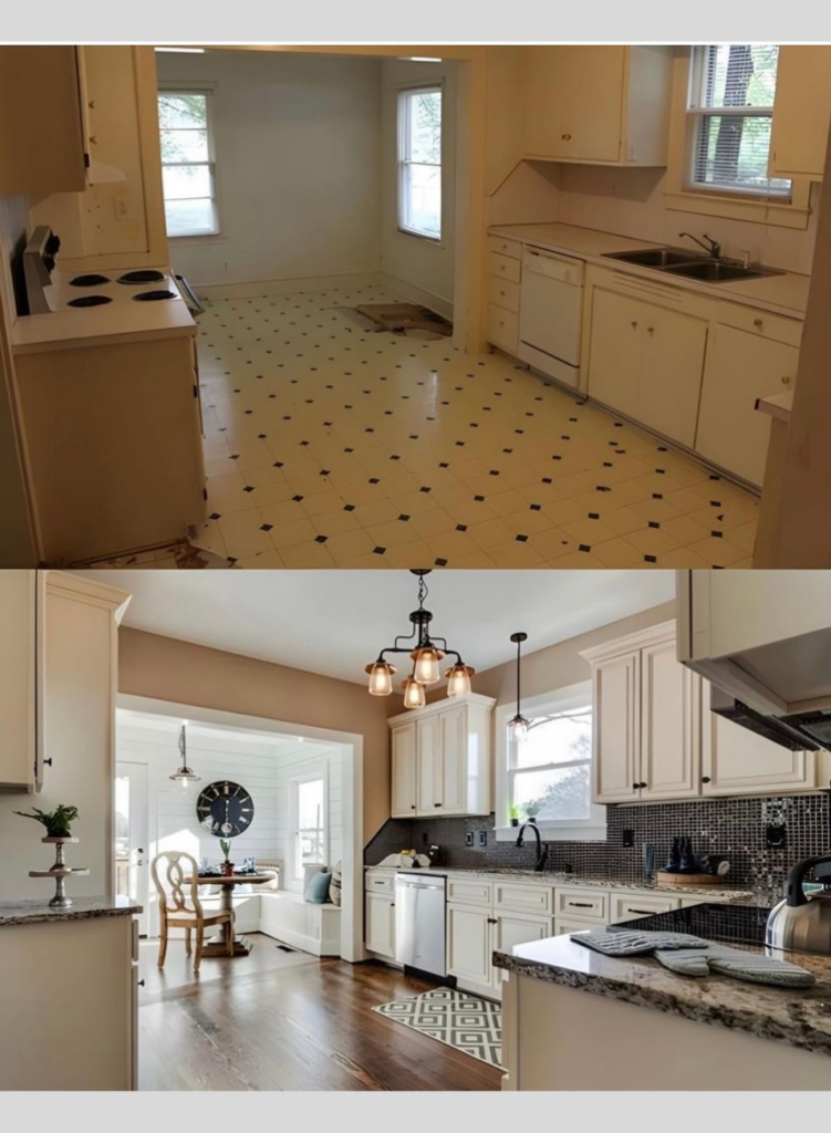 Lovely Kitchen Before and After | Chari McIntyre Rapp