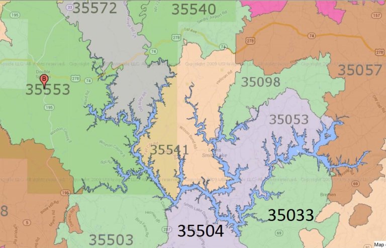 Smith Lake Maps | Sharon Miller